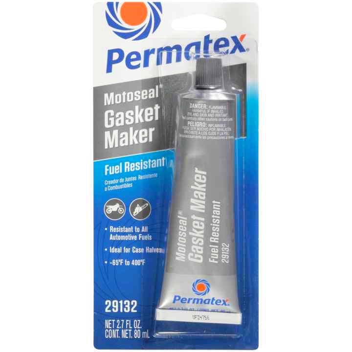 Permatex Motoseal Fuel Resistant Gasket Maker Sealant Grey 80ml 29132 ...