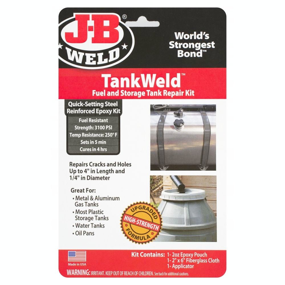 JB Weld Tank Weld Fuel And Metal Tank Repair Kit 2110 | Great ...
