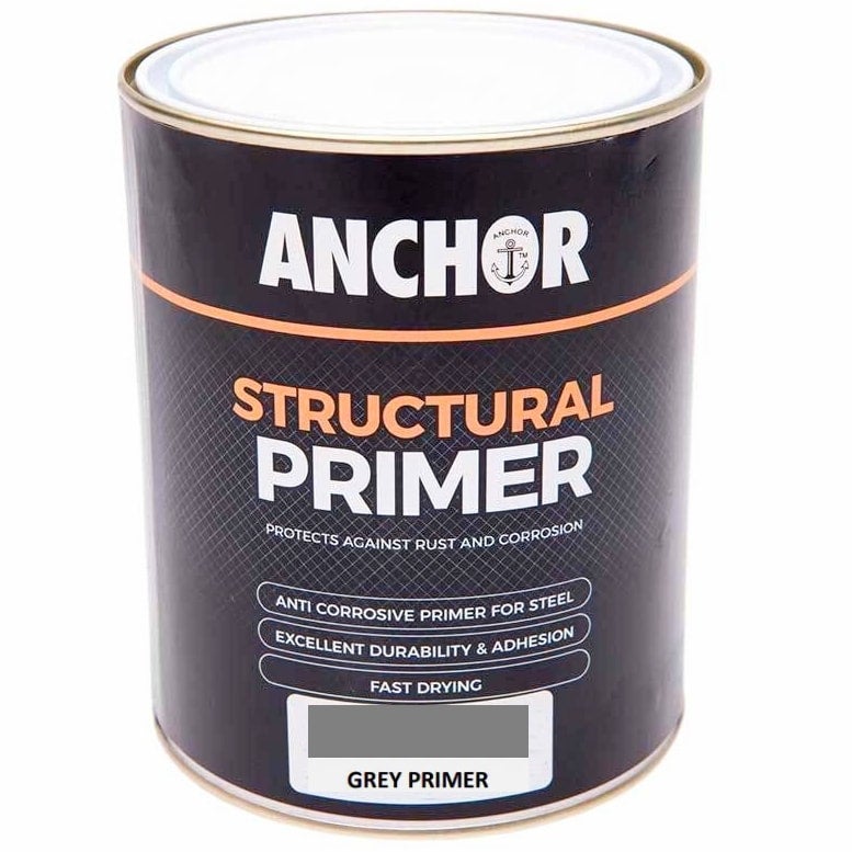 Anchor Structural Steel Metal Primer Grey Fast Drying | Great ...